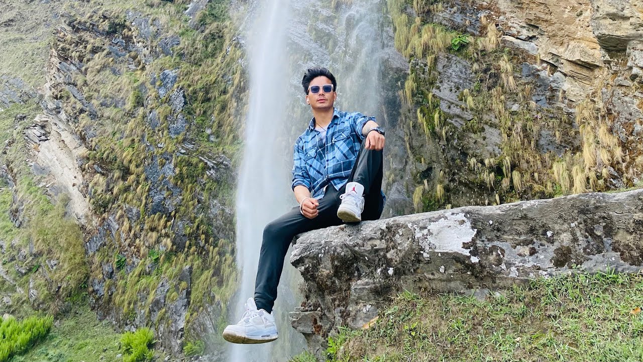 Hidden unexplored waterfall In Lete,Mustang/MRP Vlog - YouTube