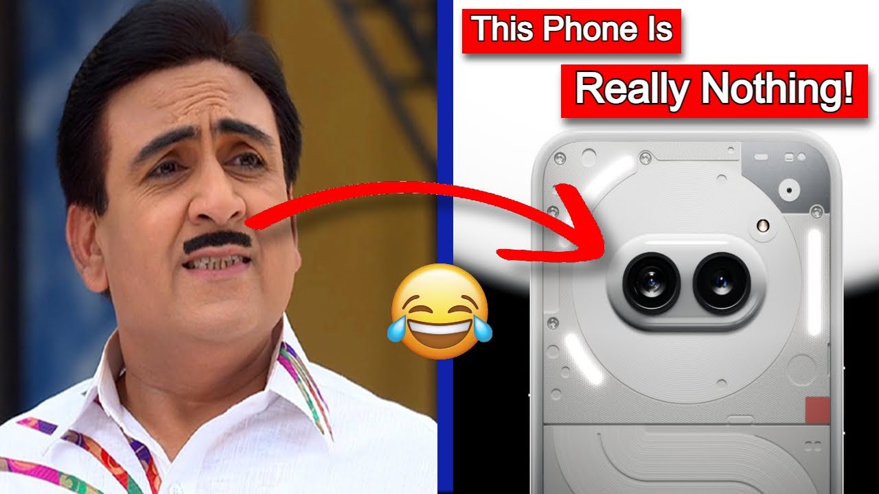Nothing Phone 2a: This phone is really Nothing 🤣🤣 @NothingTechnology ...