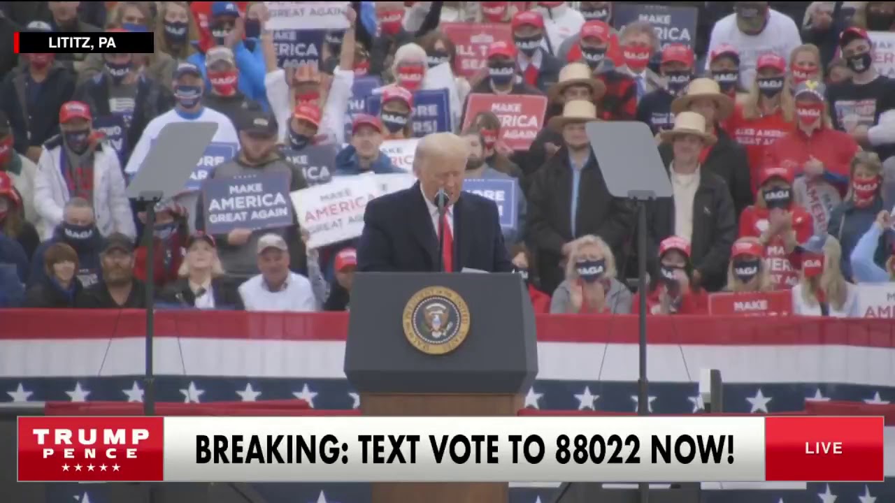 President Trump Reads His Poll Numbers - Looking Good! - YouTube