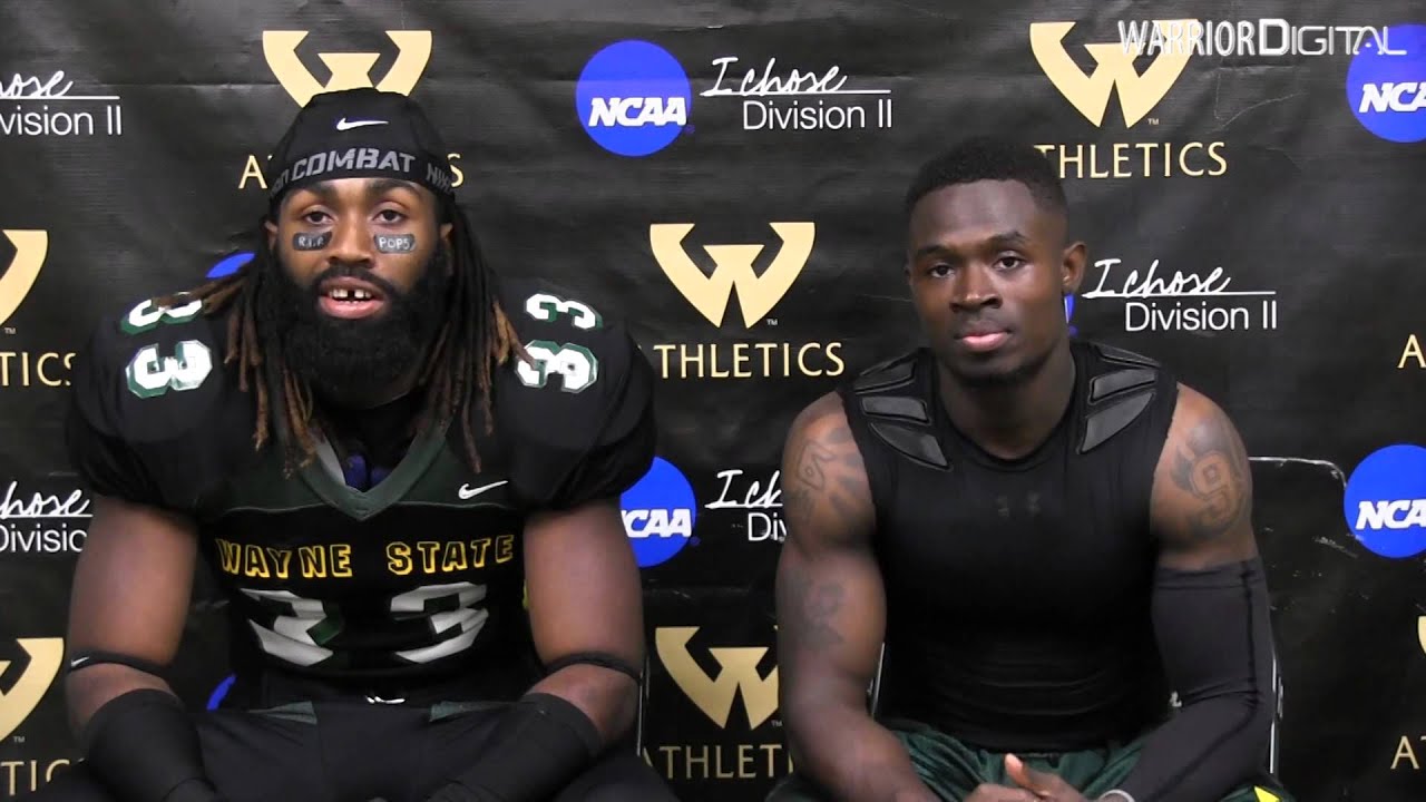 Lairren Johnson & Jamel Hicks Postgame Press Conference (Sept. 12, 2015 ...