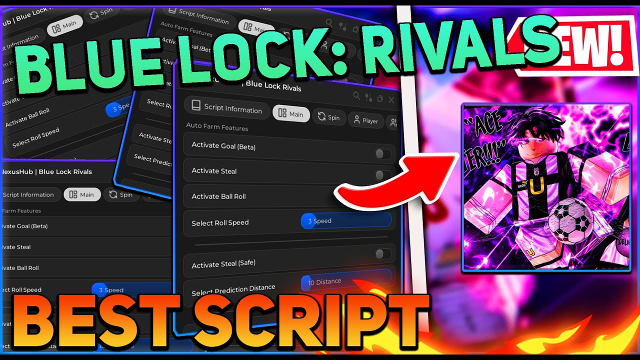 Blue Lock: Rivals Script GUI / Hack (Auto Farm, Inf Stamina, Auto Win ...