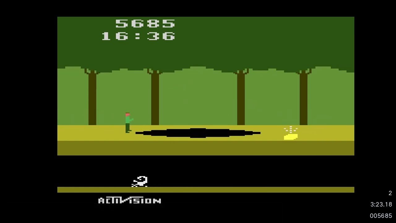 Pitfall! - Pitfall Harry's Jungle Adventure - Atari 2600 - Ep. 3 - YouTube