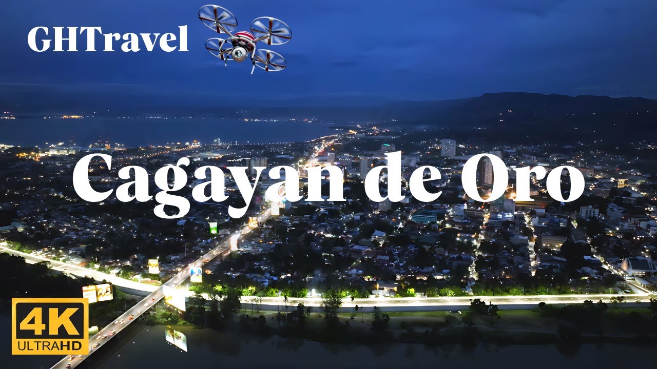 The best aerial views of Cagayan de Oro city (Philippines) in 4K! - YouTube