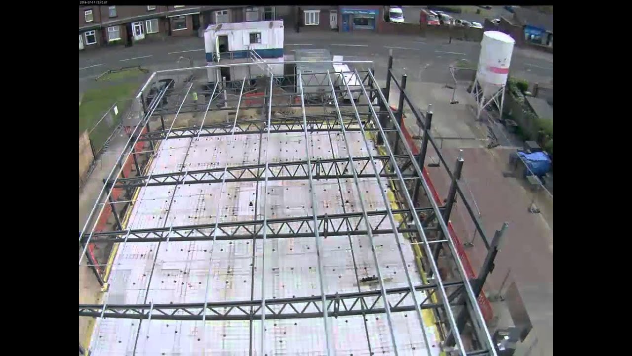 Rothwell Fire Station - New Build Time Lapse - YouTube