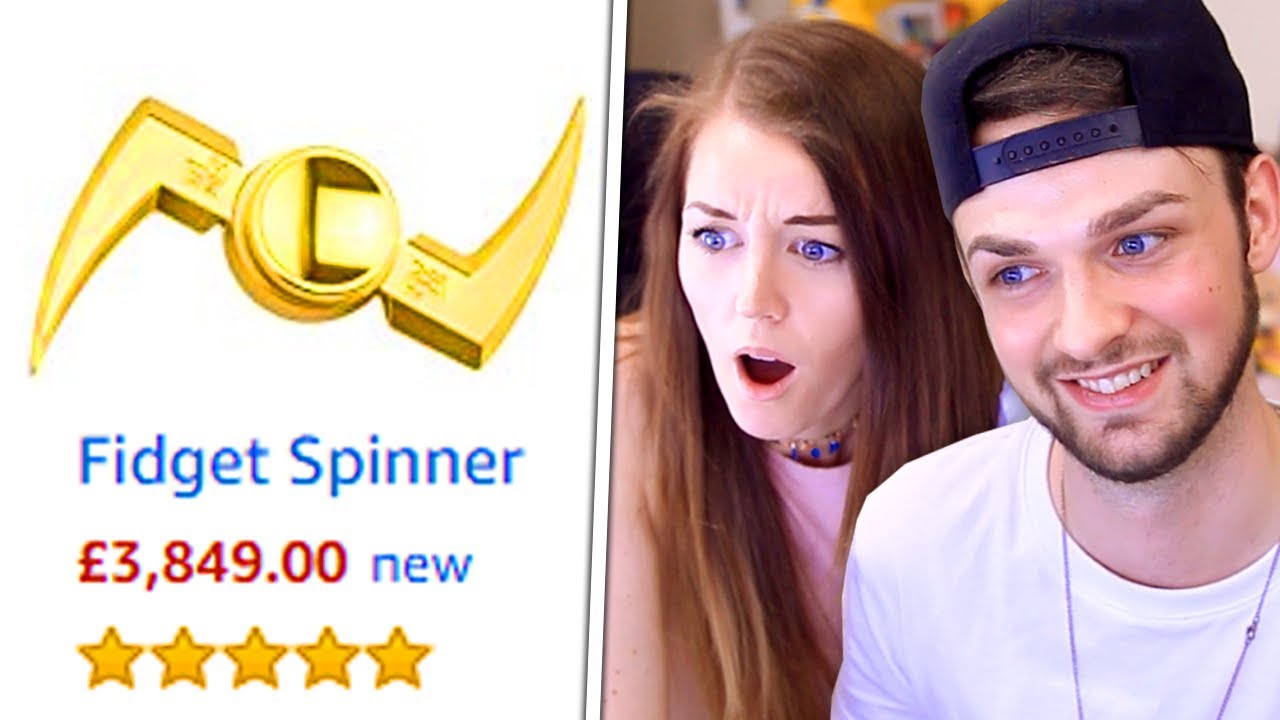 BUYING OUR FIRST FIDGET SPINNERS! - YouTube