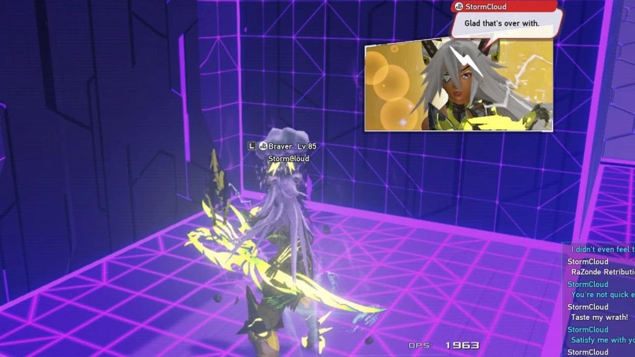 PSO2 NGS Geometric Labyrinth (solo) - YouTube