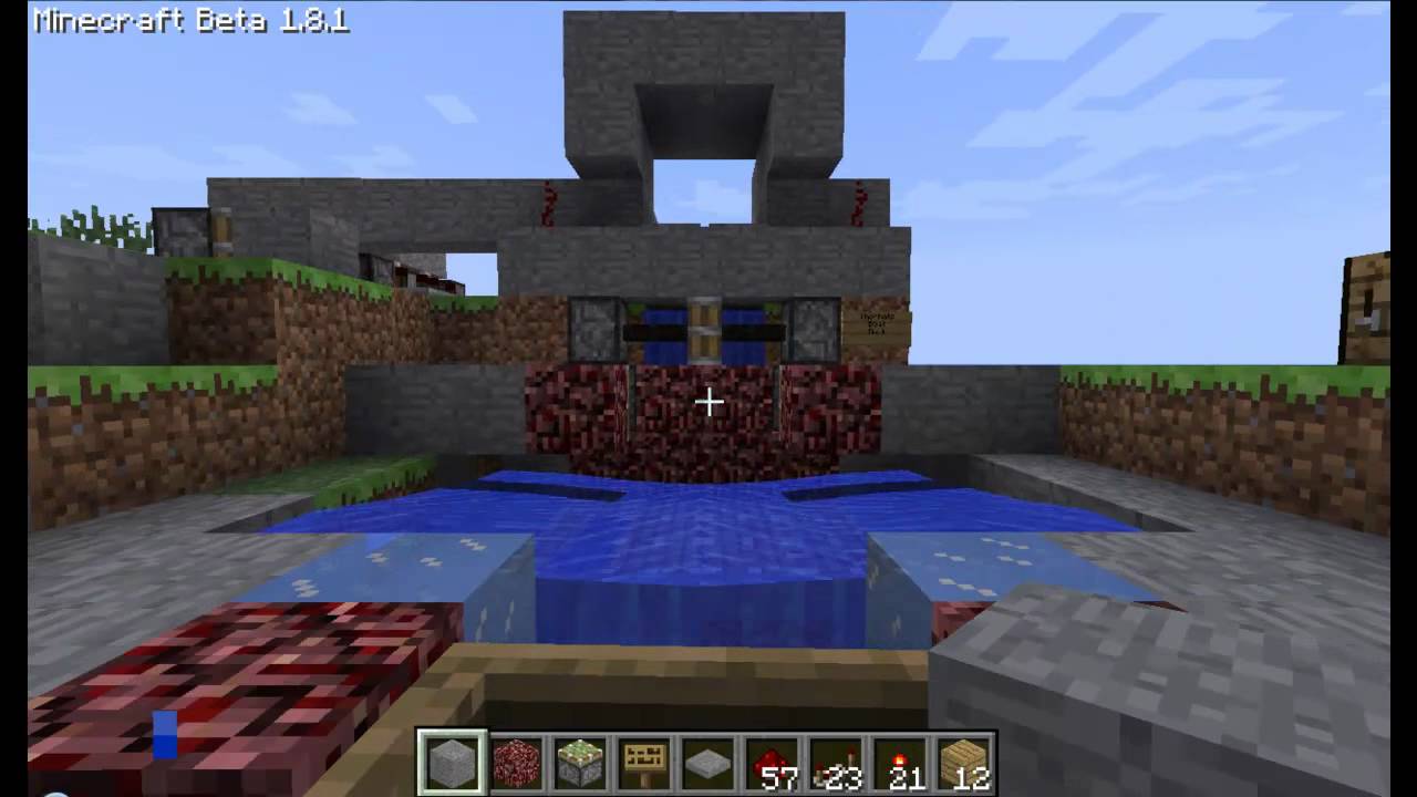Automated Minecraft Dry Dock - YouTube