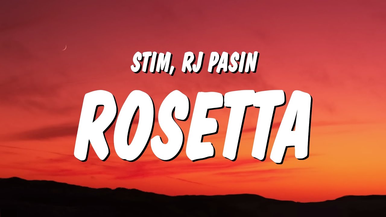 STIM - rosetta (Lyrics) "we're dying with the sun a solar scarlet ...