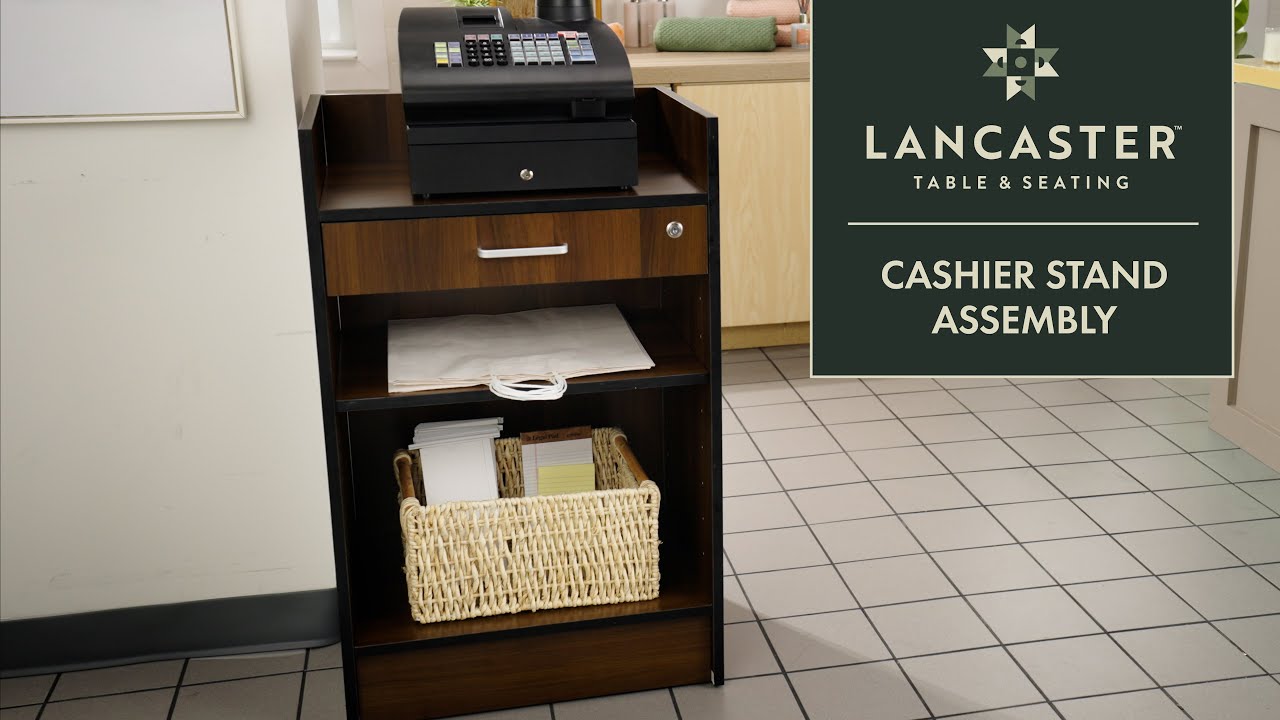 LT&S Cashier Stand Assembly - YouTube