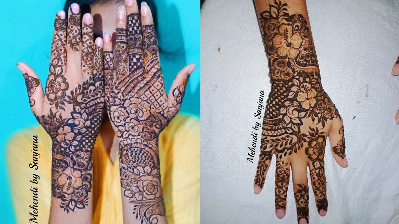 Beautiful hibiscus Arabic henna design ... #hibiscus #henna #mehendi # ...