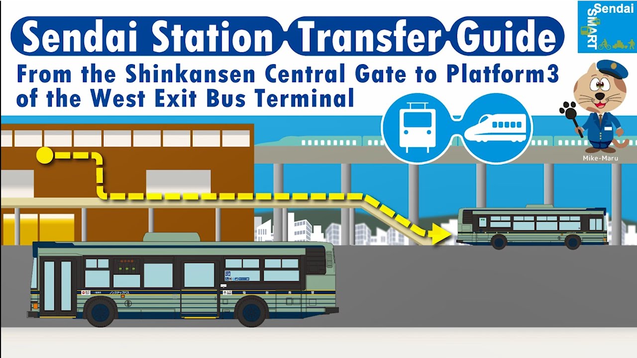 Sendai Station Transfer Guide:From the Shinkansen Central Gate to the ...