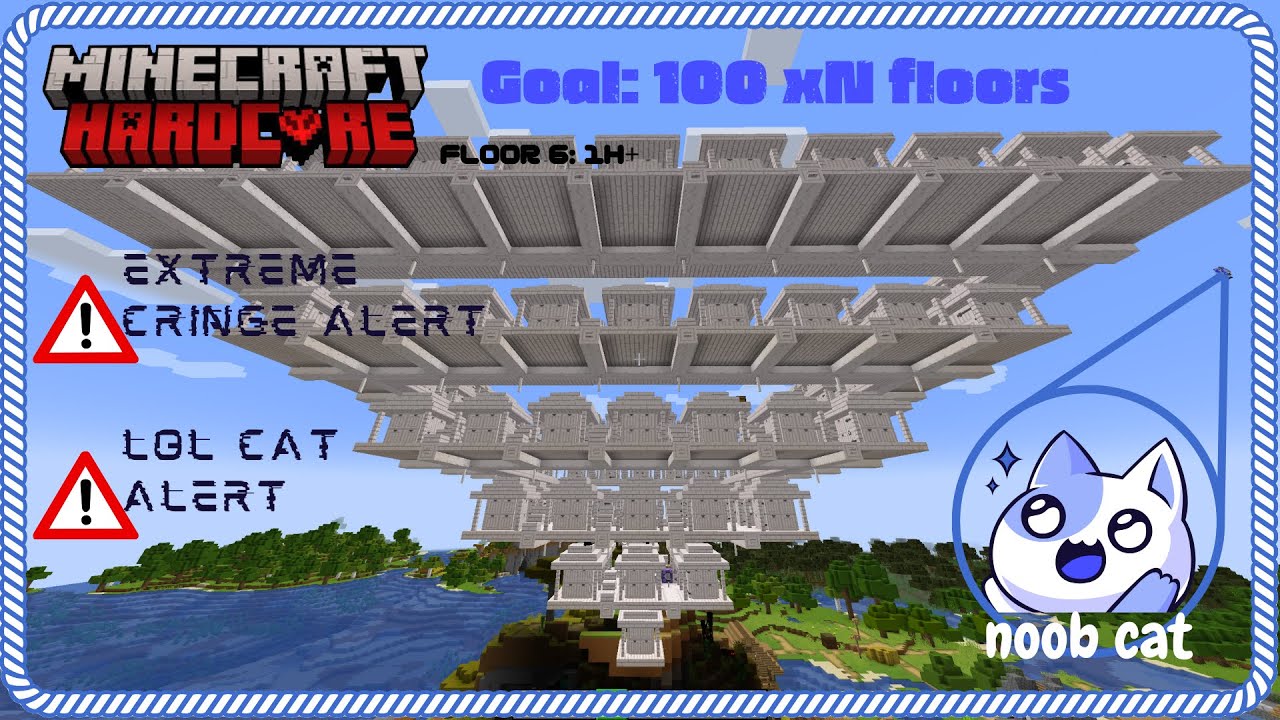 【Noob cat survival: Babel Nyramid】floor 0: trailer meow - YouTube
