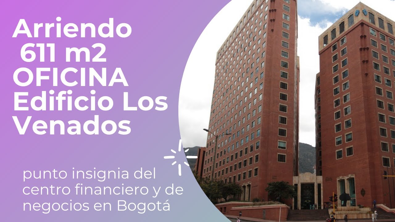611 M2 de oficina en renta edificio Los Venados Calle 72 con 7a - YouTube