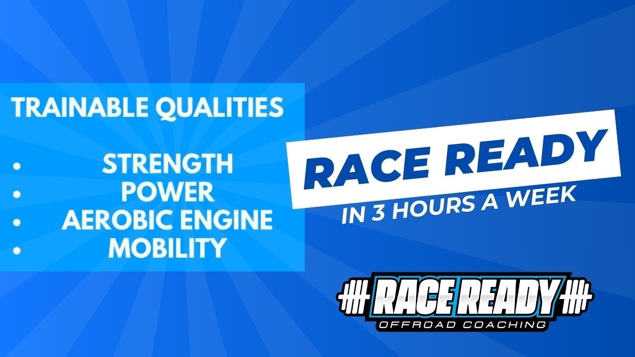Get Race Ready In 3 Hours A Week - YouTube