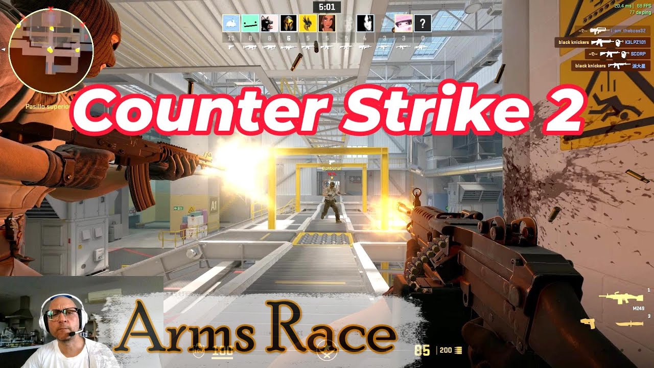 Counter strike arms race online videogame - YouTube