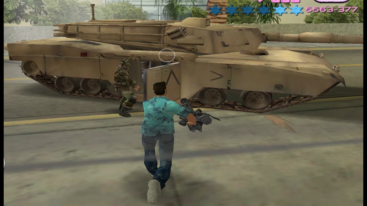 Six start wanted level in GTA Vice City - YouTube