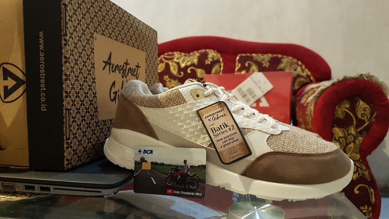 SEPATU AEROSTREET BATIK SERIES GIBRAN SEASON 2 - YouTube