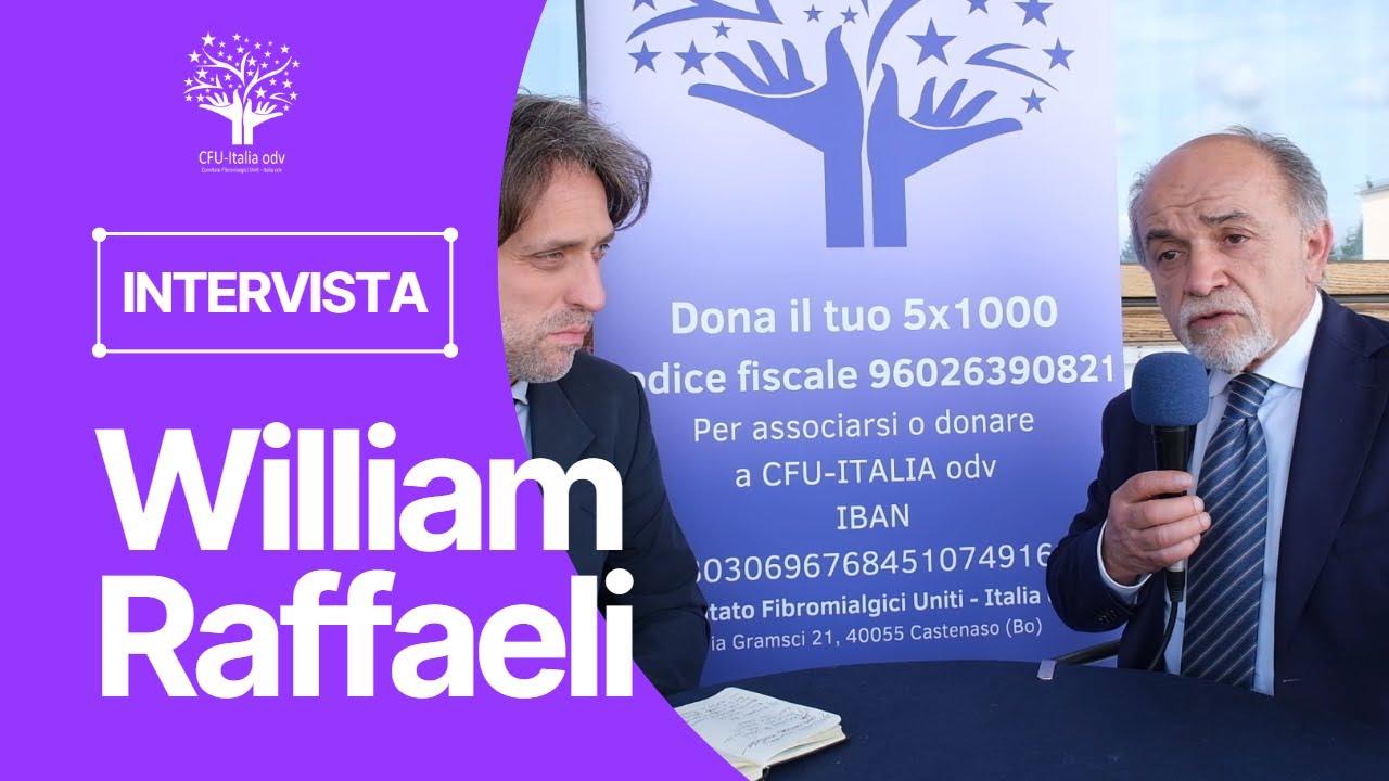Fibromialgia: Intervista al prof. William Raffaeli - Convegno "Il ...