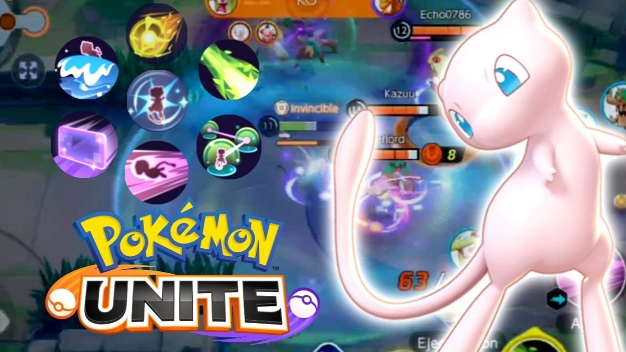Pokemon Unite Mobile | Mew Gameplay - YouTube