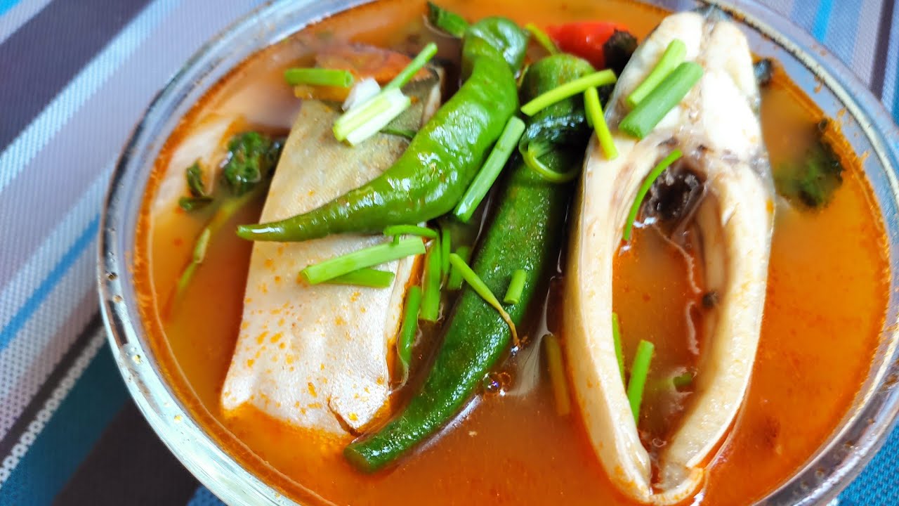 Maasim asim na Sinigang na Pompano sa Miso #sinigang #howtocook - YouTube