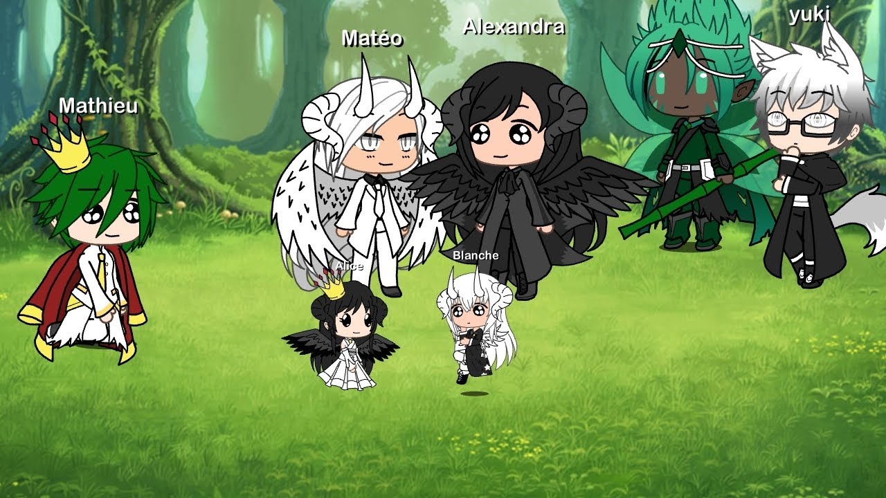 Alexandra x Matéo partie 2 omegaverse (gacha life) - YouTube