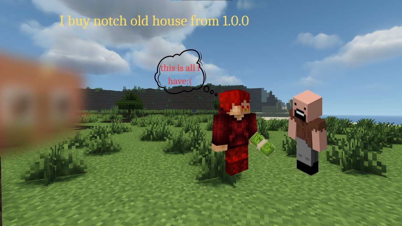 I buy from notch his house before he's sell Minecraft!(1.0.0) - YouTube