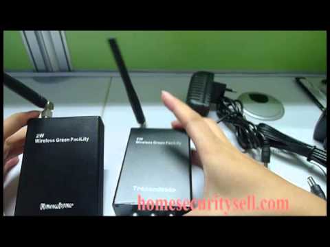 2.4G 2W High Power and Long Distance Wireless Audio Video Transmitter ...