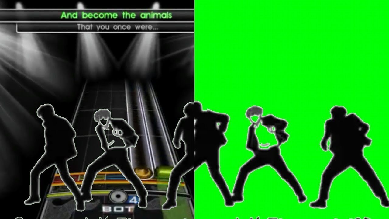 Dance animation background green screen work 100% - YouTube