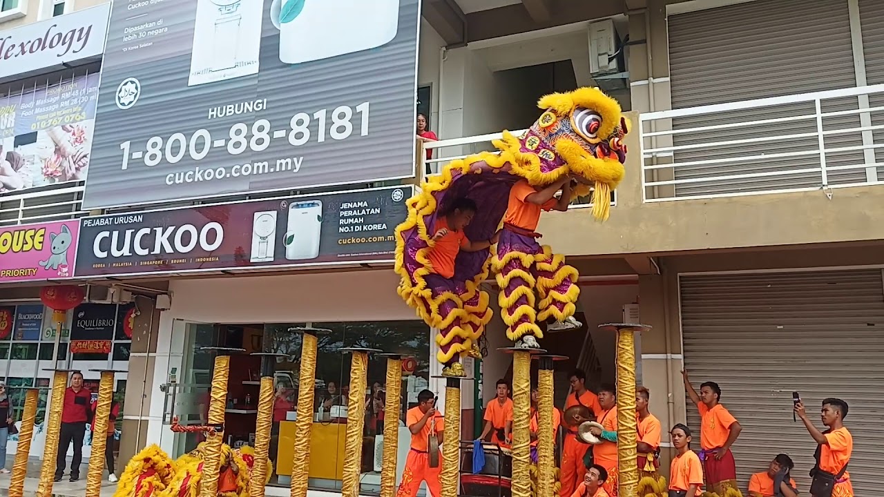 Nan Bang Sabah,Malaysia Lion dance 2020 - YouTube