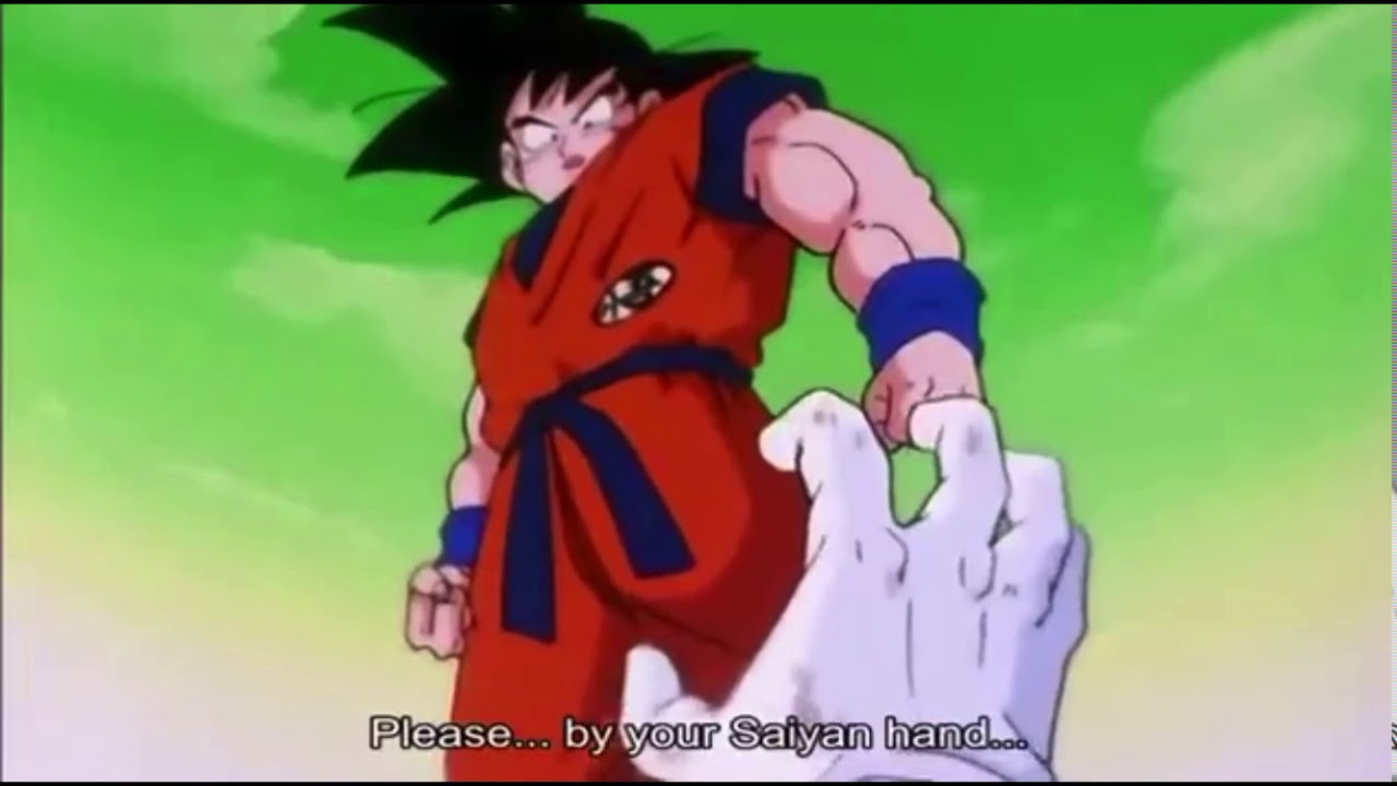 Dragon ball z -Vegeta death - YouTube