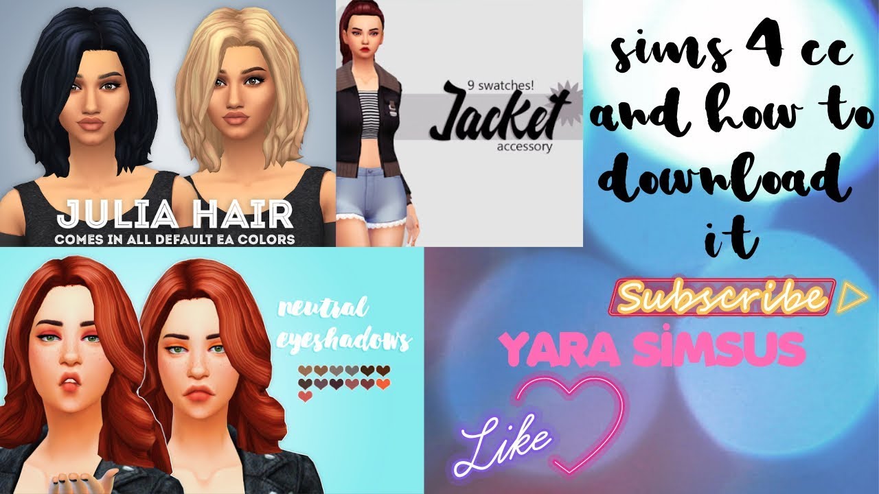 HOW TO PUT CUSTOM CONTENT ON YOUR SIMS 4 GAME//WIX CC WEBSITE//YARA ...