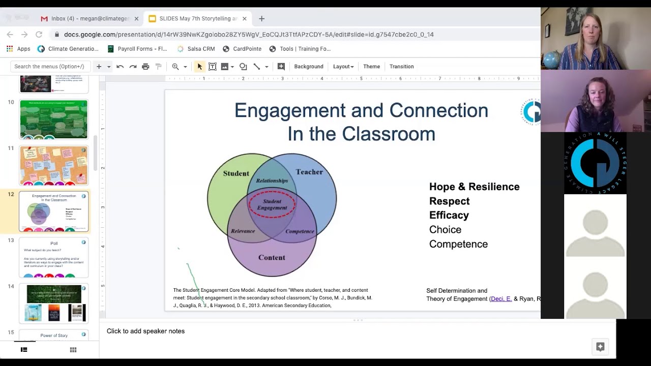 WEBINAR: Using Storytelling and Literature to Build Student Engagement ...
