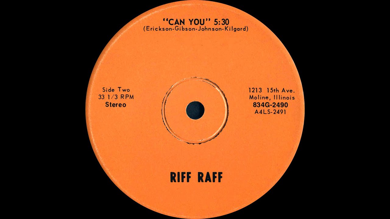 Riff Raff - Can You [no label, 1971] - YouTube