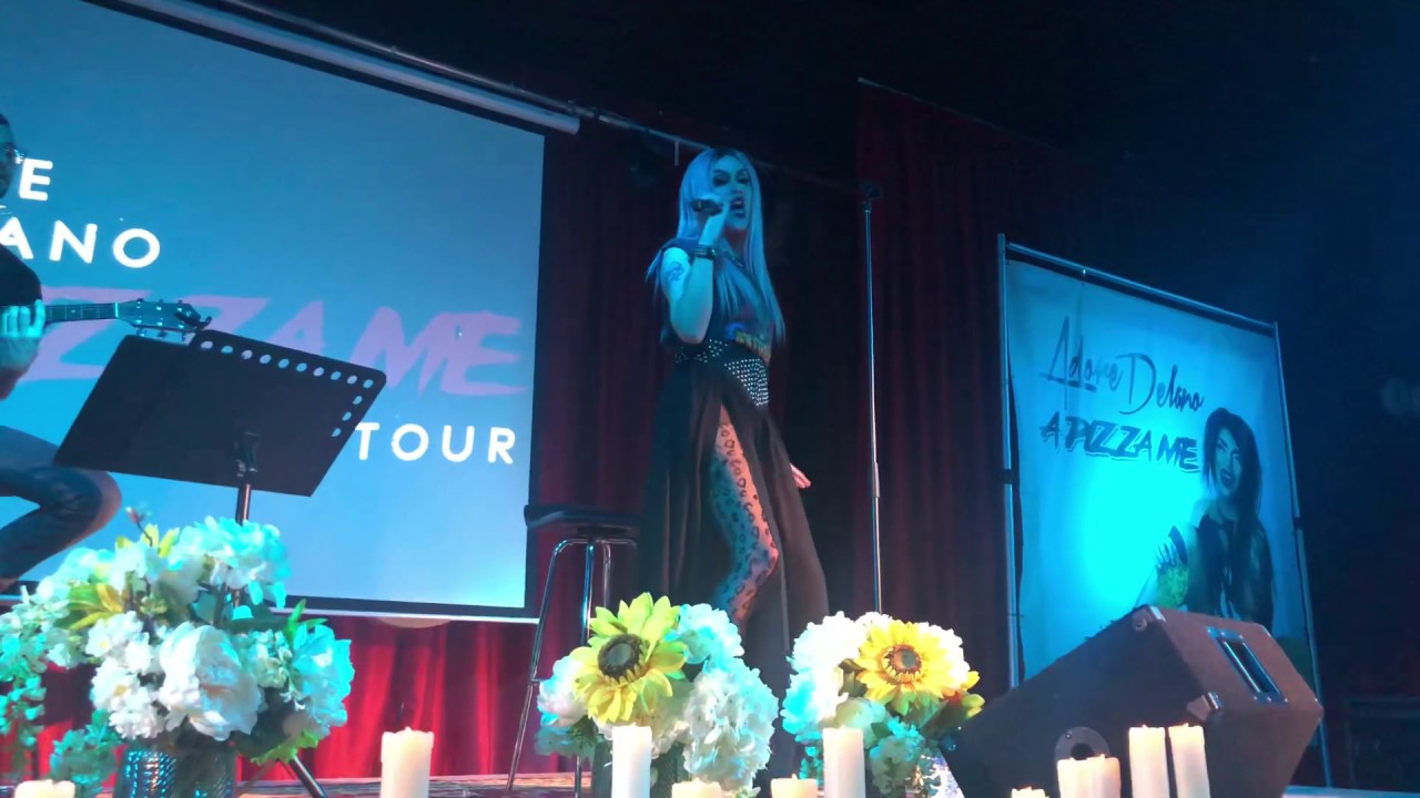 Adore Delano Covers Back to Black by Amy Winehouse - A Pizza Me Tour ...