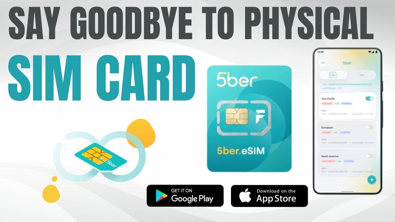 5Ber eSIM Review: How to Setup 5ber eSIM Tutorial - YouTube