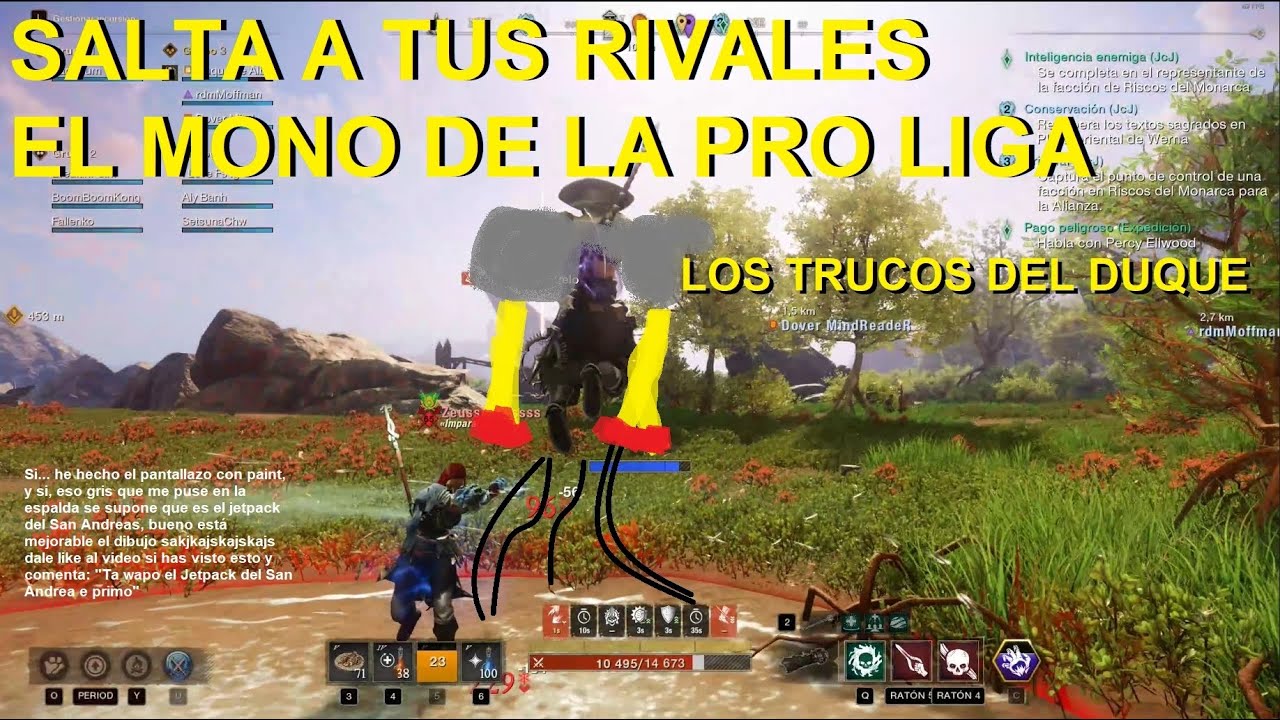 NUEVO META: EL MONO DE LA PRO LIGA (TUTORIAL) | NEW WORLD: AETERNUM ...