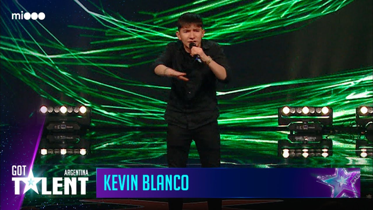 Kevin Blanco - Rapero | 4tos | Got Talent Argentina 2023 - YouTube