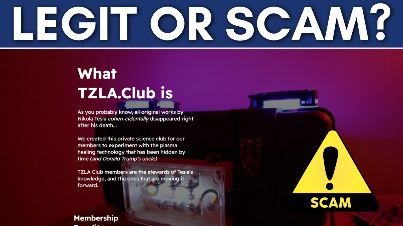 TZLA Club Review – Exposed! Scam or Legit? - YouTube