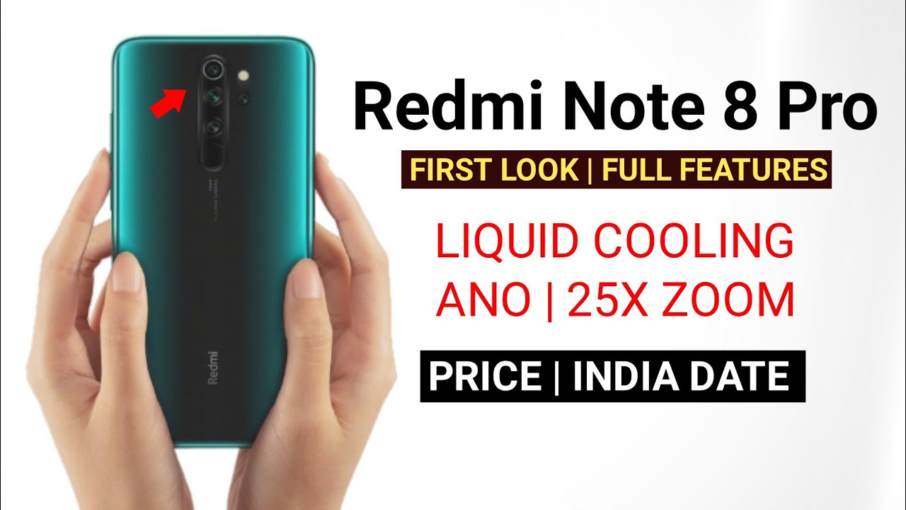 Redmi Note 8 Pro Full Specification - ALL NEW FEATURES! Antutu ...