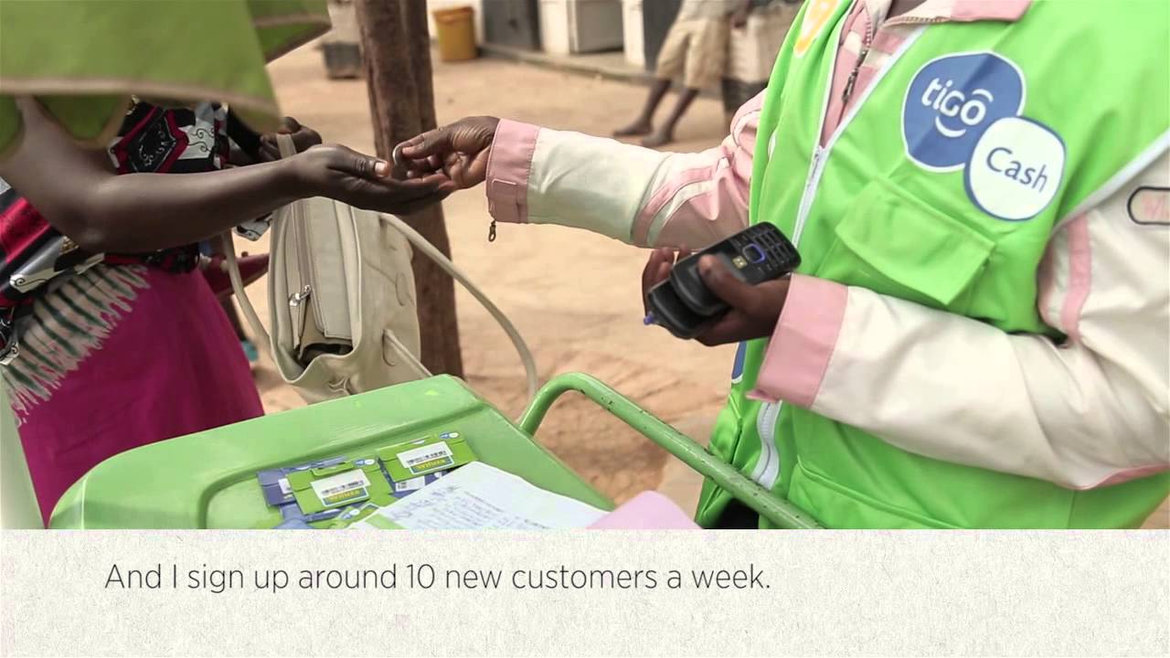 Sylvie: A Tigo Cash Agent - YouTube