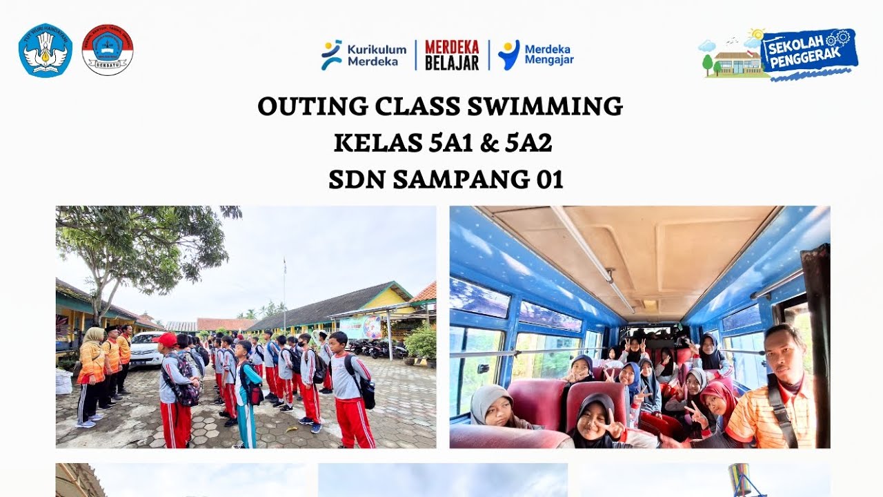 Outing Class Swimming - YouTube