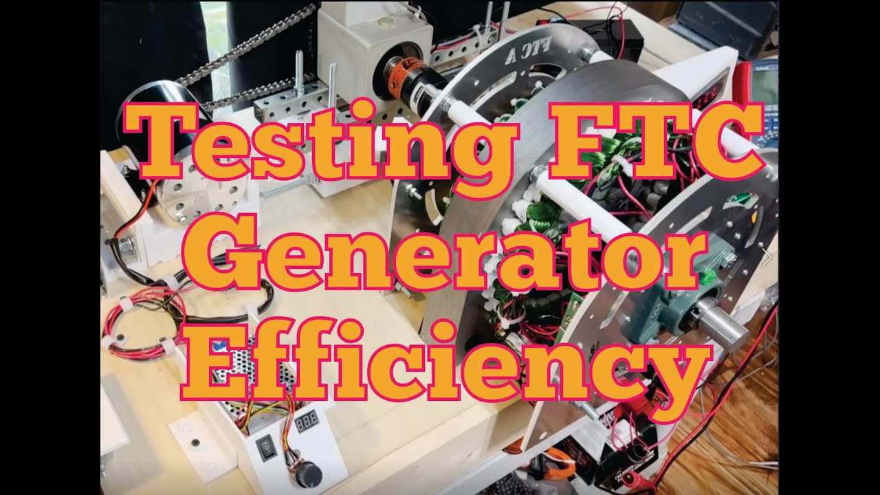 NEW Testing FTC Generator Efficiency - YouTube
