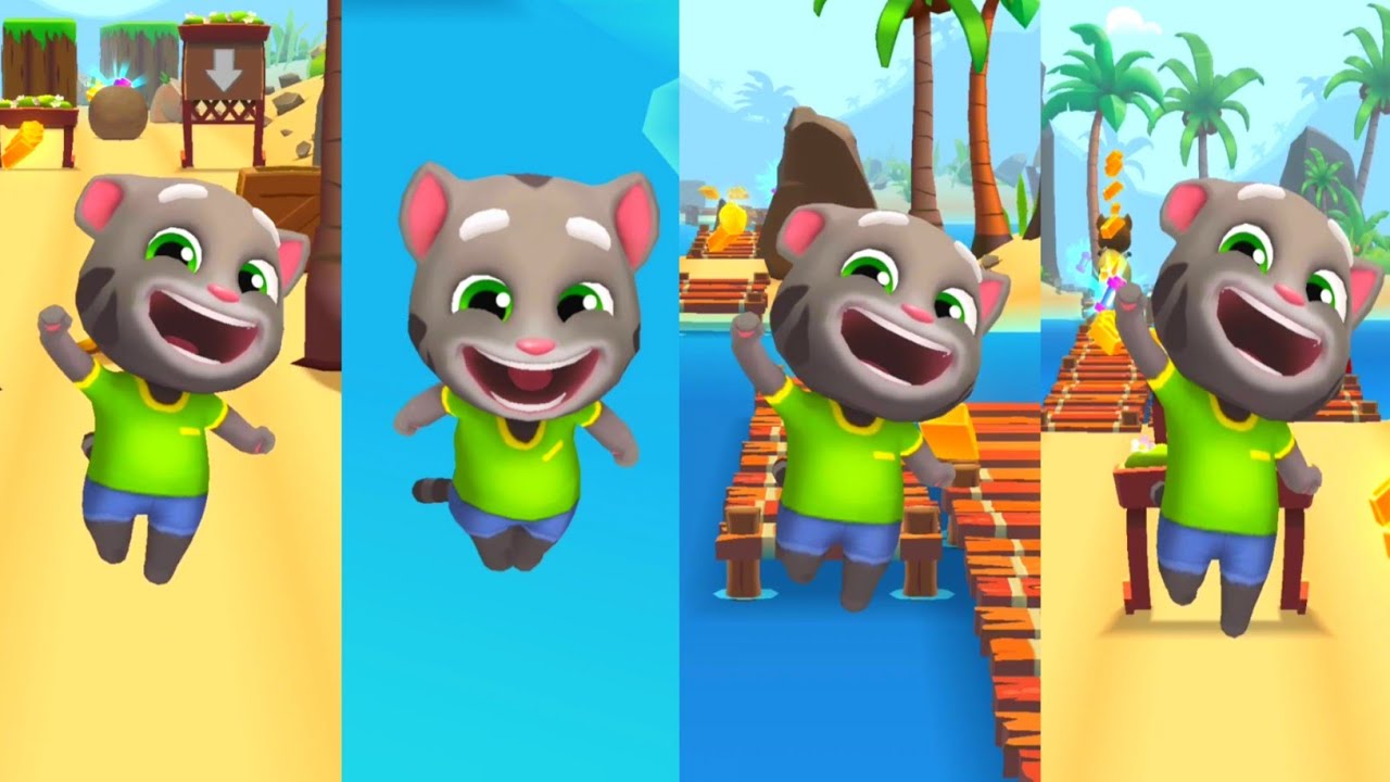 Tom gold run gameplay | Talking tom gold run gameplay | Funny gameplay ...