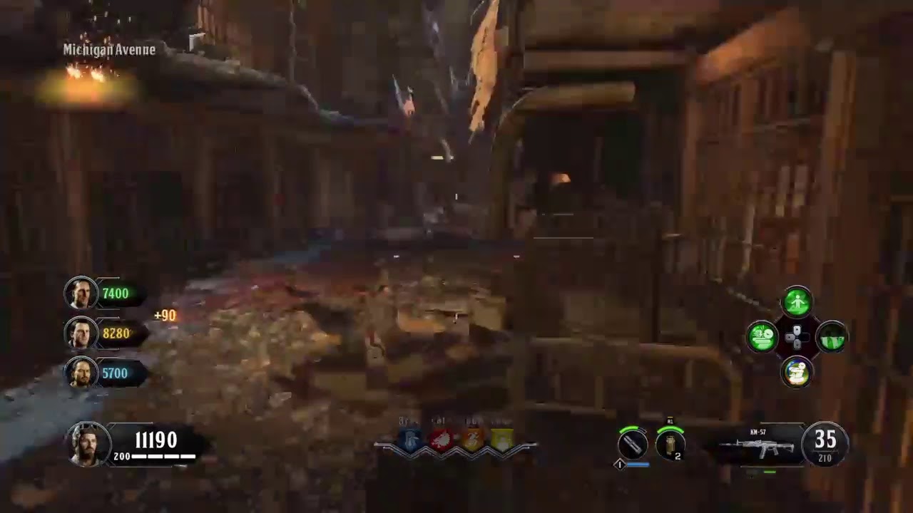 Call of duty zombie round 100 - YouTube