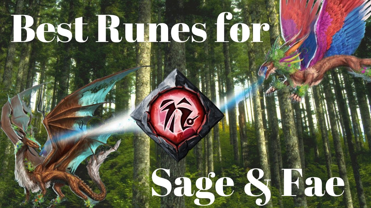 War Dragons: Best Runes for Fae & Sage!! - YouTube