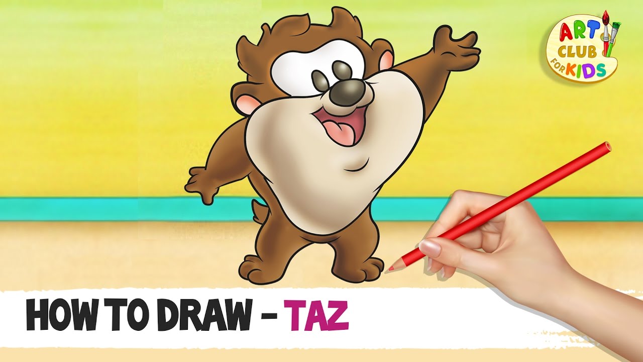 How To Draw Baby Taz Taz In Toyland | Baby Looney Tunes Wiki | Fandom