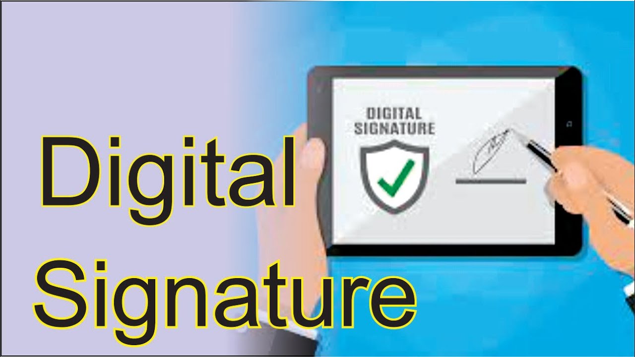 Digital Signature Explained In Hindi | Digital Signature Kaise Banaye ...