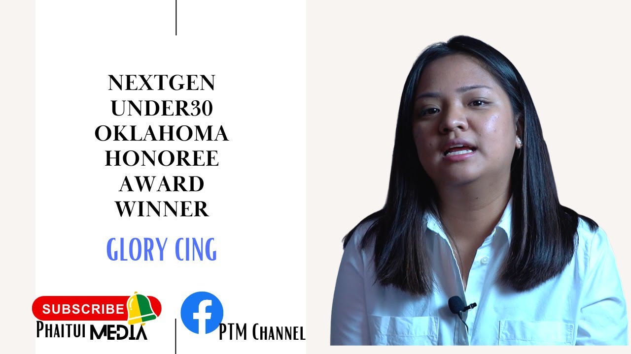 NextGen under 30 Oklahoma honoree award winner // Glory Cing - YouTube