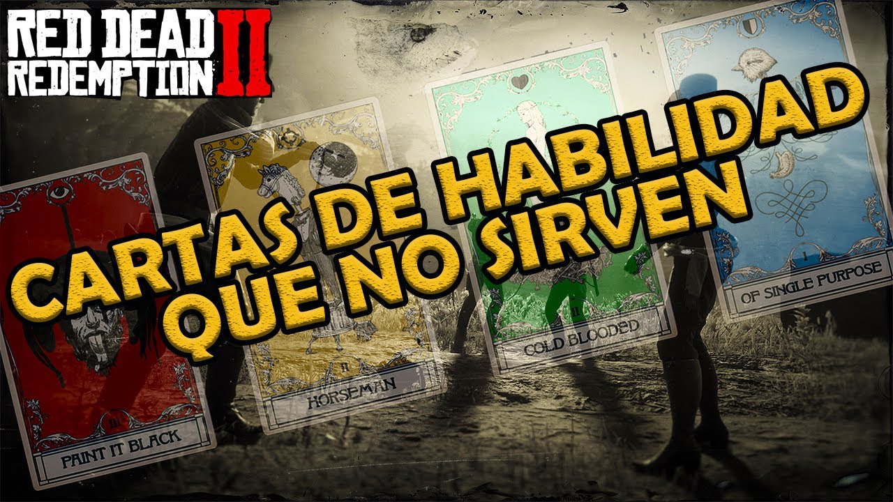 Red dead redemption 2 ONLINE!! Esta CARTA DE HABILIDAD!! NO SIRVE ...