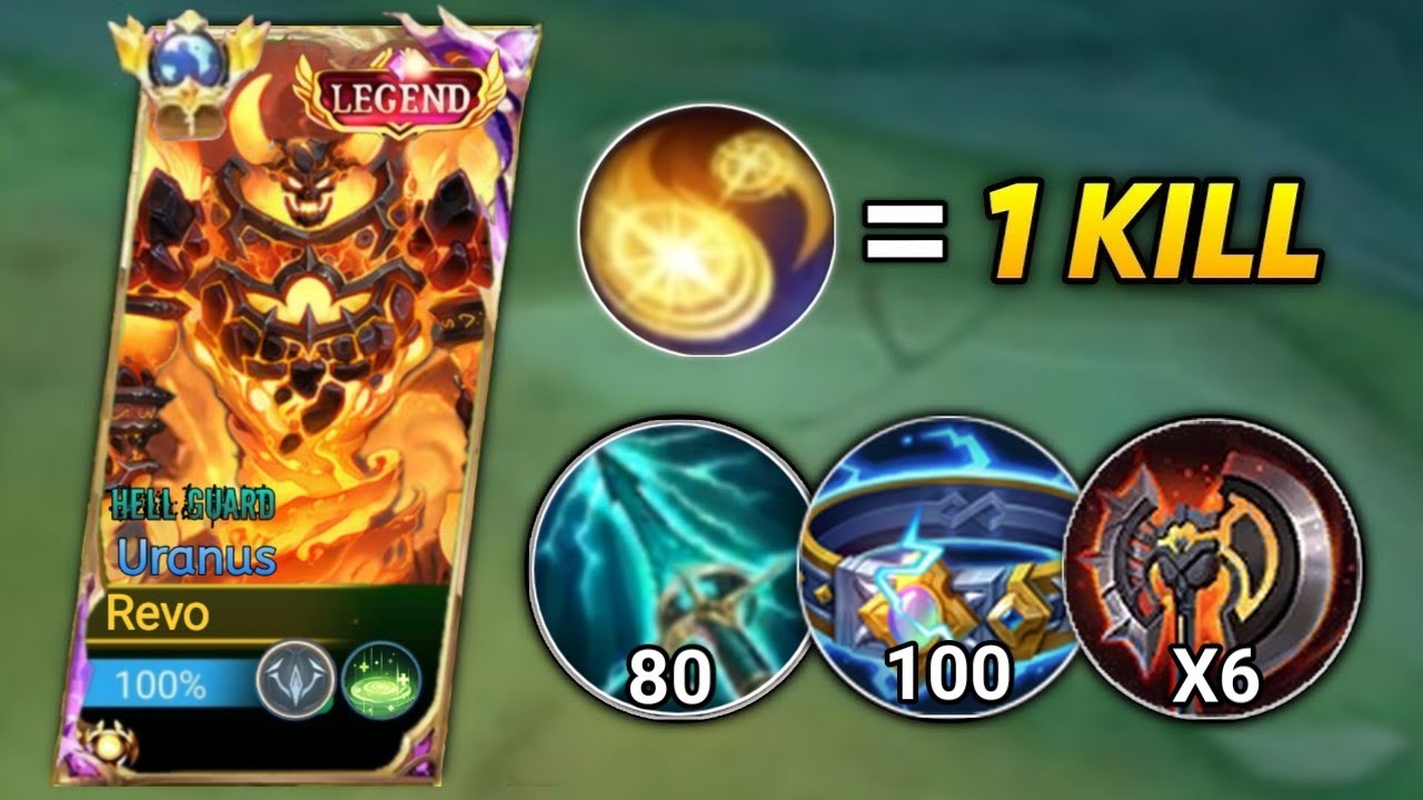 URANUS 1ST SKILL = 1 KILL BUILD🔥 - YouTube